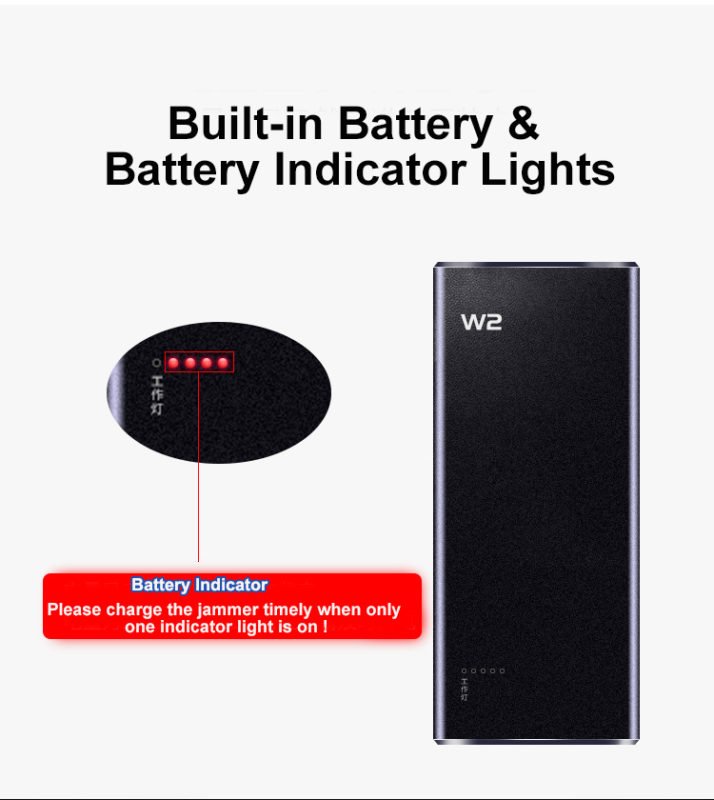Handheld WiFi 2.4G 5.8G Jammer WiFi Blocker - JAMMERSSL UK STORE